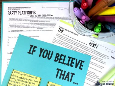 Your Guide To Teaching Political Party Ideologies