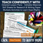 First Amendment Free Speech Research Project Kit - Let's Cultivate ...