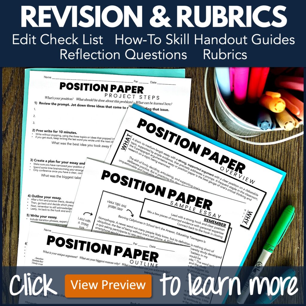 Essay & Letter Writing PBL Bundle - Let's Cultivate Greatness