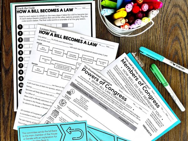 13 Fun & Engaging Legislative Branch Lessons Ideas - Let's Cultivate ...