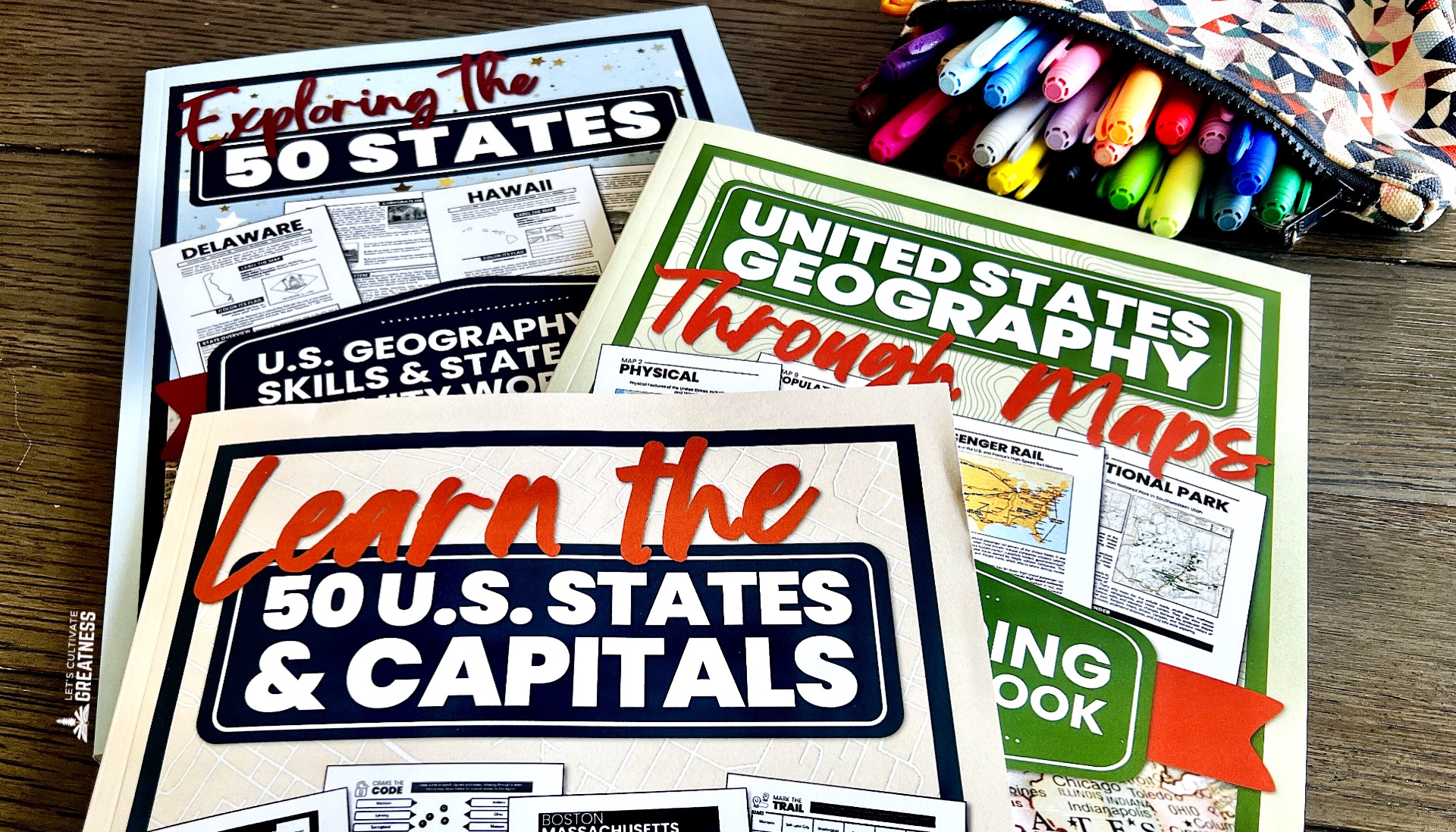 US Geography Homeschool Resources for Middle & High School